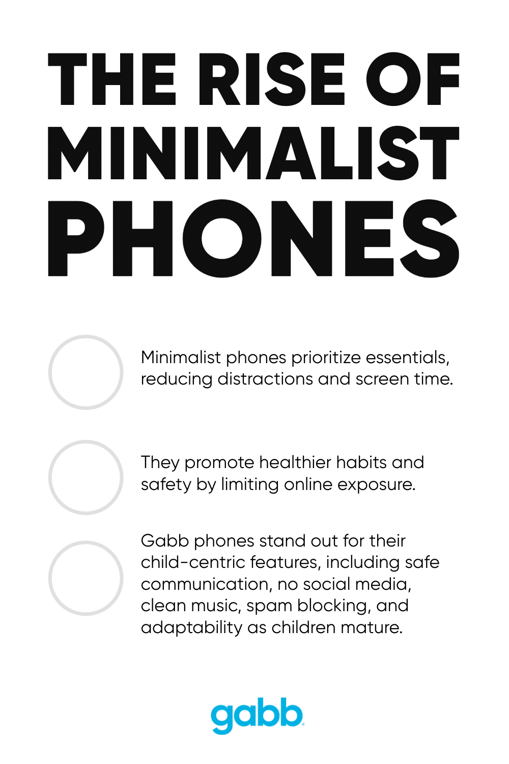 Minimalist Phone | Gabb Lite Phones